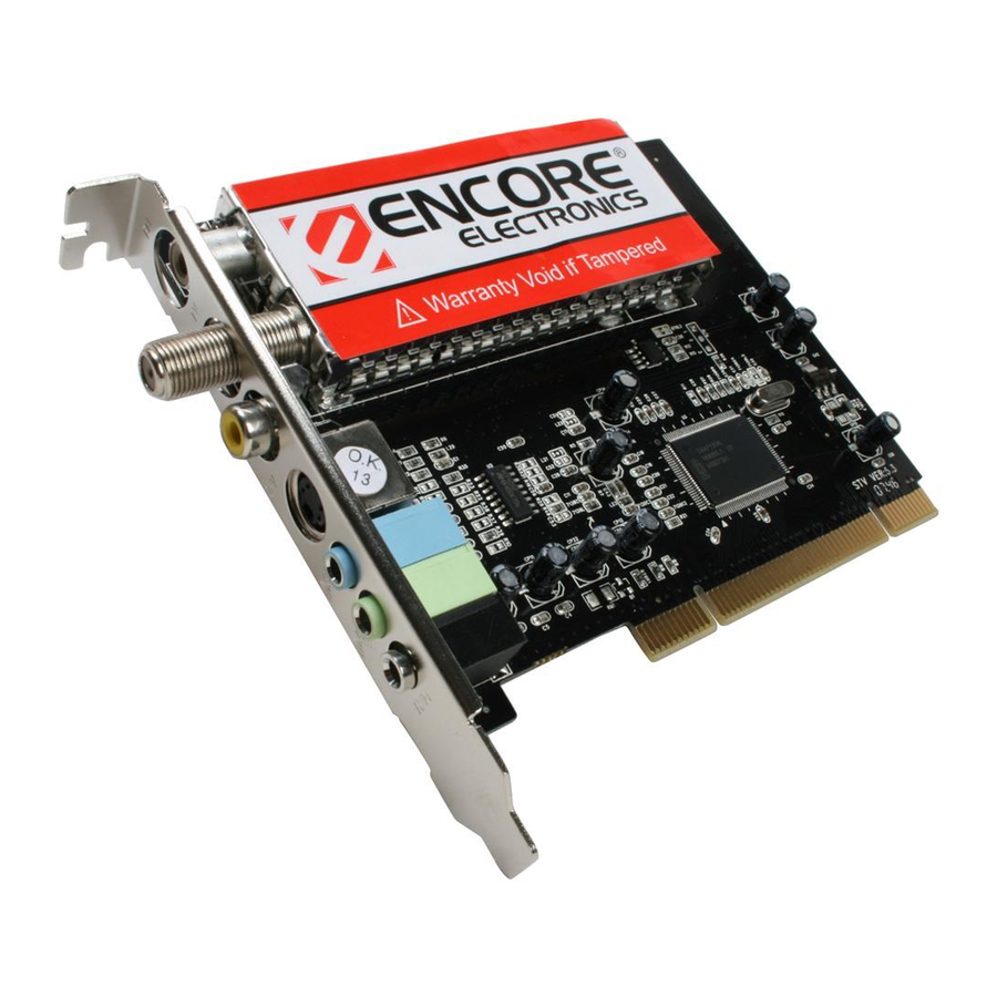 ENCORE ENLTV-FM DATASHEET Pdf Download | ManualsLib