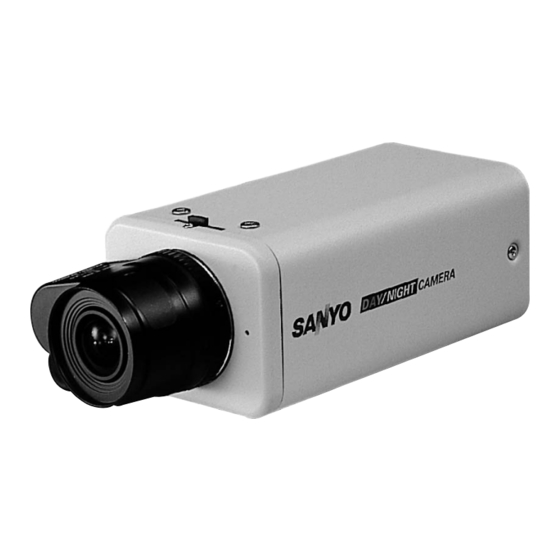 SANYO VCC-4344 - 1/4" CCD HIGH PERFORMANCE DAY/NIGHT CAMERA ...