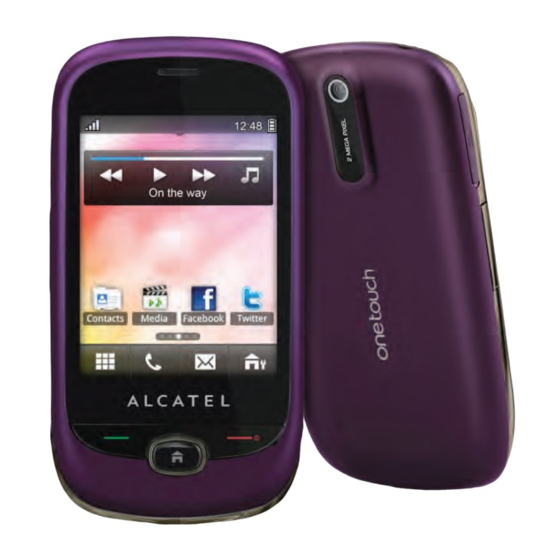 ALCATEL ONE TOUCH 905 USER MANUAL Pdf Download | ManualsLib