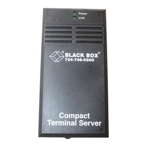 BLACK BOX LE995A-R4 SERVER SPECIFICATIONS | ManualsLib