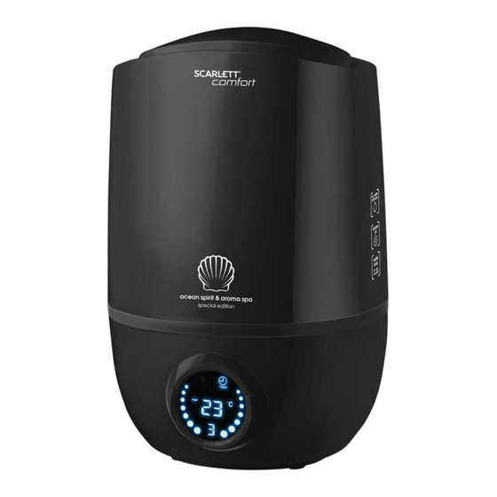 SCARLETT COMFORT SC-AH986E10 INSTRUCTION MANUAL Pdf Download | ManualsLib
