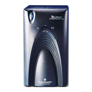 LIEBERT POWERSURE PSA USER MANUAL Pdf Download | ManualsLib