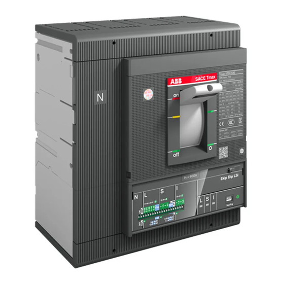 ABB SACE TMAX XT SERIES MANUAL Pdf Download | ManualsLib