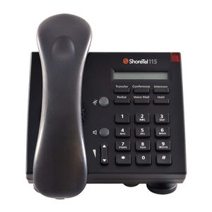SHORETEL 115 USER MANUAL Pdf Download | ManualsLib