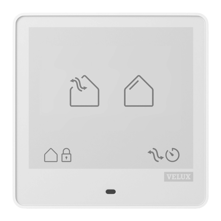 VELUX Touch, KLR 300 Manual | ManualsLib