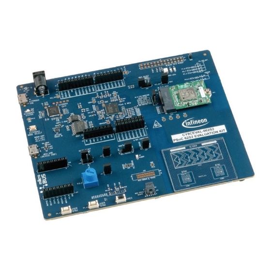 INFINEON PSOC 62S2 QUICK START MANUAL Pdf Download | ManualsLib