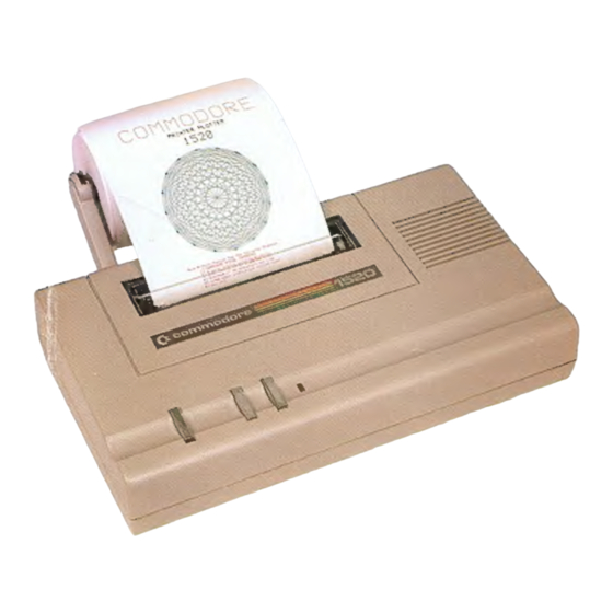 COMMODORE 1520 TECHNICAL MANUAL Pdf Download | ManualsLib