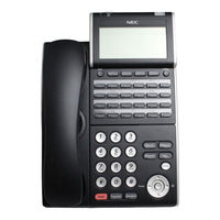 NEC DT700 TELEPHONE USER MANUAL | ManualsLib