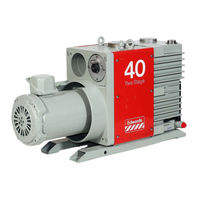 User Manuals: Edwards E2M80 Vane Vacuum Pump