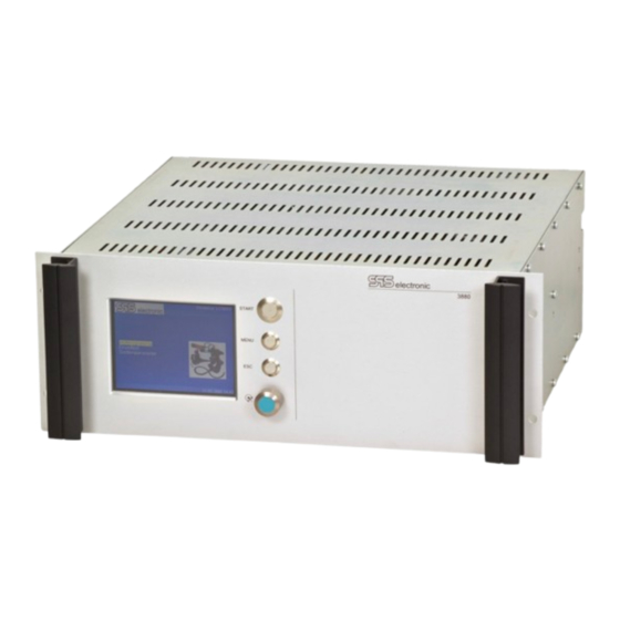 SPS ELECTRONIC LG3801 SERIES OPERATING MANUAL Pdf Download | ManualsLib