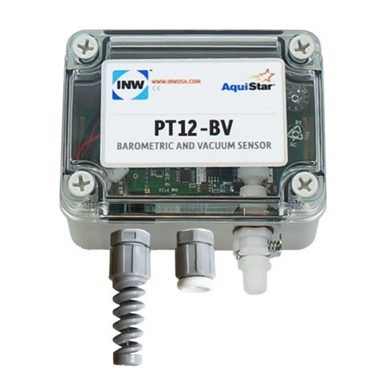 User Manuals: Inw AquiStar PT12-BV Compensator