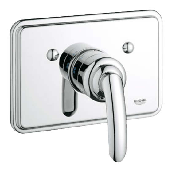 GROHE TALIA 19 263 MANUAL Pdf Download | ManualsLib