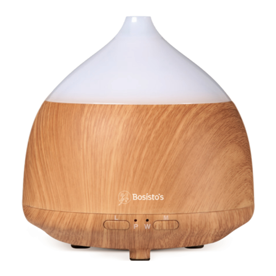 Bosisto's HARMONY 882 - Ultrasonic Diffuser Manual | ManualsLib
