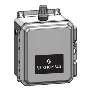 SJE RHOMBUS INSTALLER FRIENDLY SERIES INSTALLATION AND OPERATION MANUAL ...
