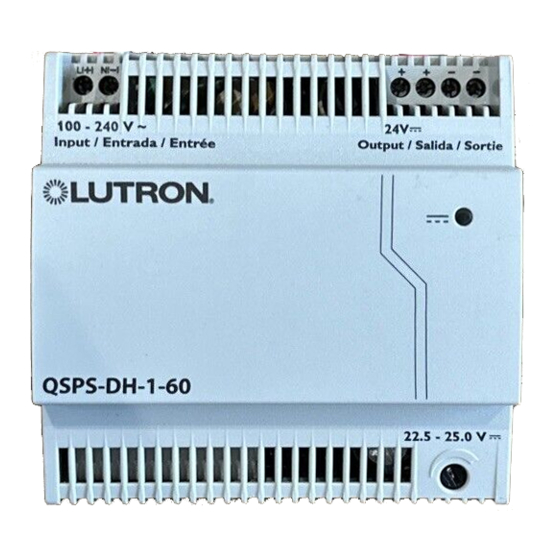 Homeworks QS (QSPS-DH-1-60) Installation Manual | ManualsLib