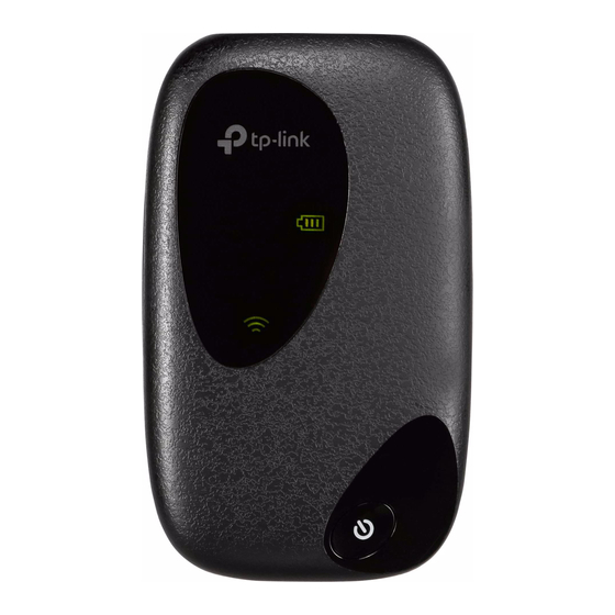 TP-LINK M7010 USER MANUAL Pdf Download | ManualsLib