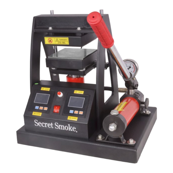 SECRET SMOKE SSPRE2 OPERATOR'S MANUAL Pdf Download | ManualsLib