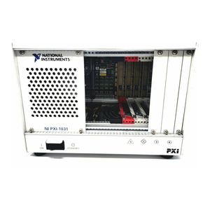 NATIONAL INSTRUMENTS PXI-1031 USER MANUAL Pdf Download | ManualsLib