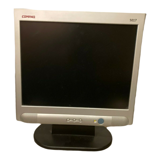 COMPAQ 5017 REFERENCE MANUAL Pdf Download | ManualsLib