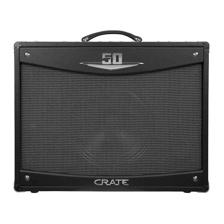 CRATE V50-112 OWNER'S MANUAL Pdf Download | ManualsLib