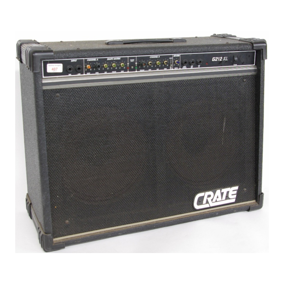 CRATE G212XL USER MANUAL Pdf Download | ManualsLib