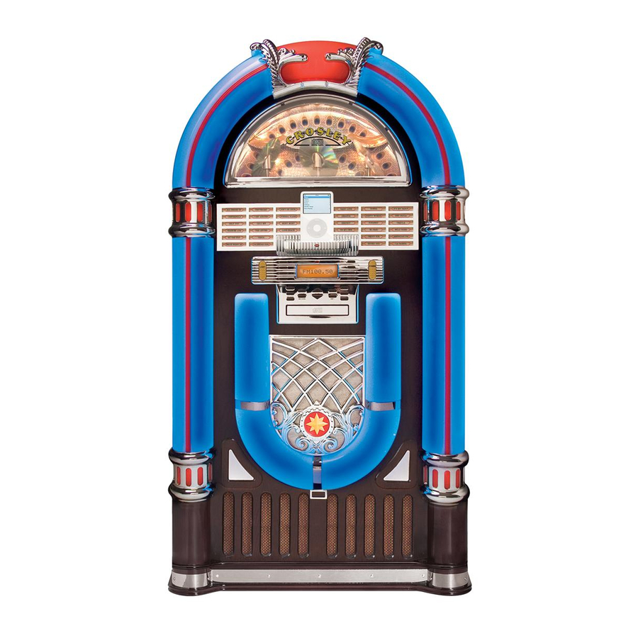 CROSLEY IJUKE DELUXE CR12-2 INSTRUCTION MANUAL Pdf Download | ManualsLib