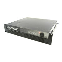Crown Power Base-2 Manuals | ManualsLib