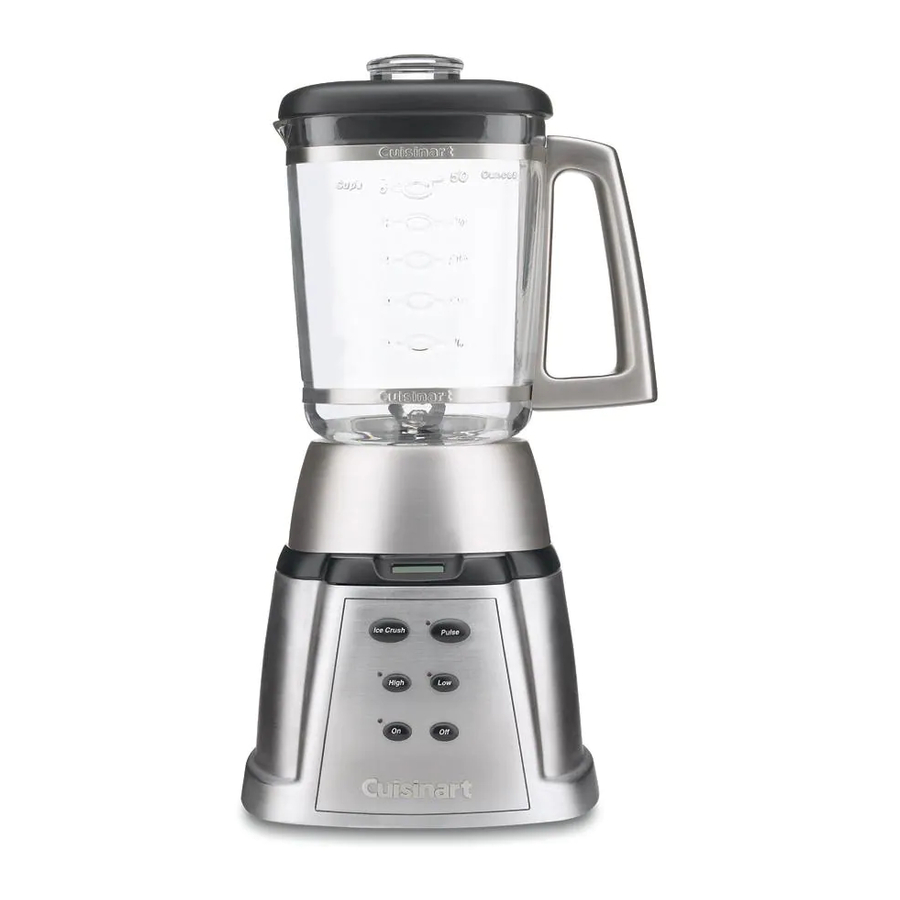 CUISINART SMARTPOWER PREMIER CBT500L INSTRUCTION AND RECIPE BOOKLET Pdf ...