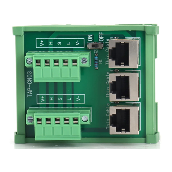 DELTA ELECTRONICS DISTRIBUTION BOX TAP-CN01/02/03 INSTRUCTION MANUAL ...