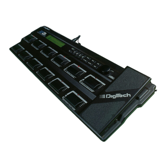 DIGITECH RP21D USER MANUAL Pdf Download | ManualsLib