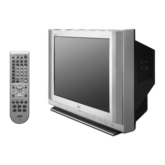 JVC AV-27F703 - 27" REAL FLAT TV USER MANUAL Pdf Download | ManualsLib