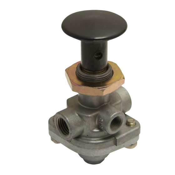 BENDIX PP-1-2-5-8-RD-3 PUSH-PULL VALVES MANUAL Pdf Download | ManualsLib