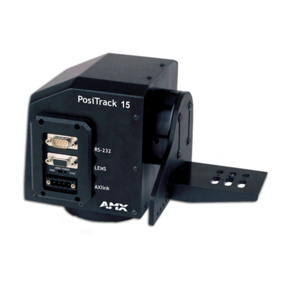 AMX AXB-PT15 POSITRACK CAMERA CONTROLLER INSTRUCTION MANUAL Pdf ...