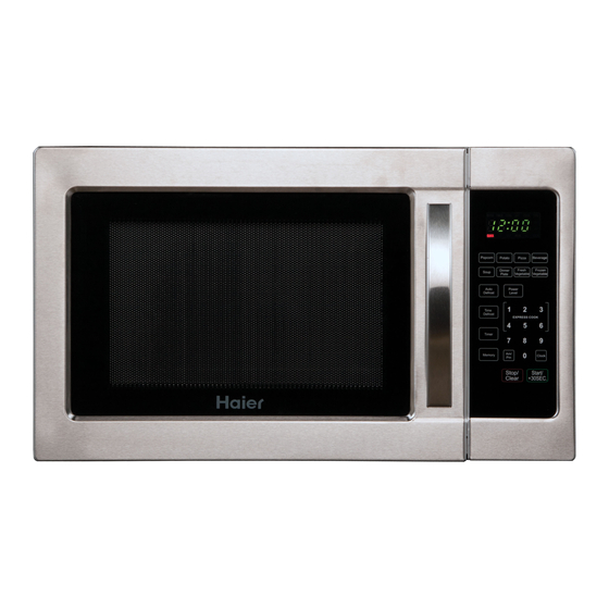 HAIER HMC1035SESS USER MANUAL Pdf Download | ManualsLib