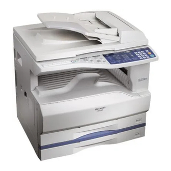 SHARP AR-160 SERVICE MANUAL Pdf Download | ManualsLib