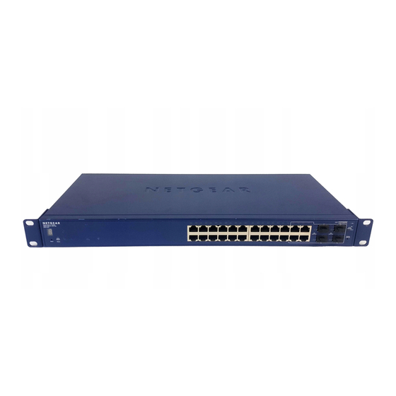 NETGEAR GS724TS - PROSAFE 24 PORT GIGABIT STACKABLE SMART SWITCH ...