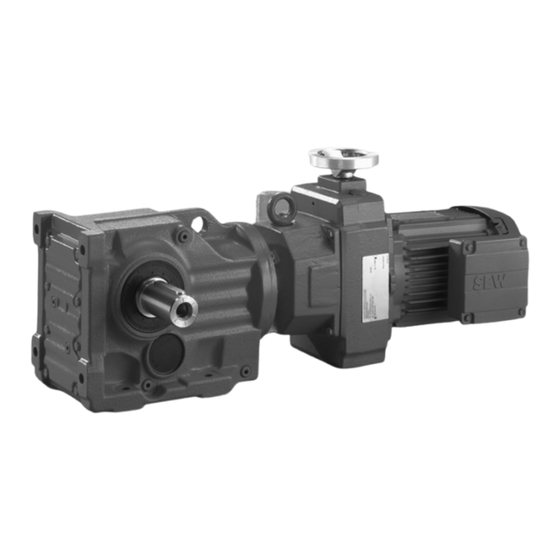 Sew eurodrive R57 Manuals | ManualsLib