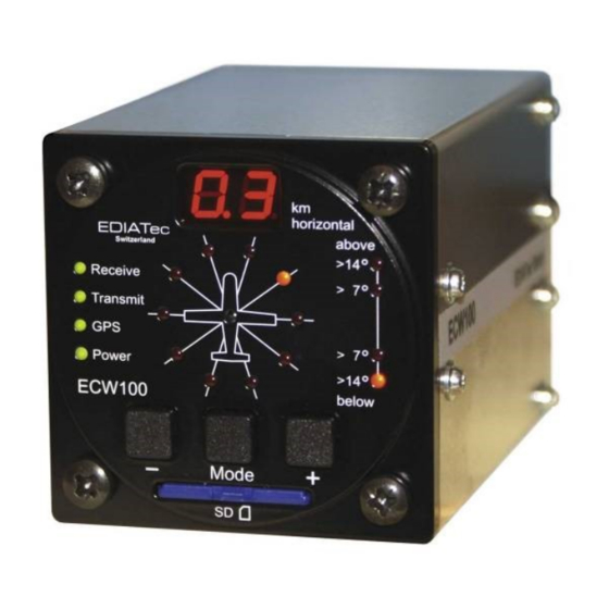 EDIATEC ECW100 OPERATING MANUAL Pdf Download | ManualsLib