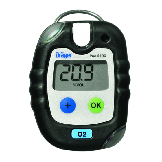 DRÄGER PAC 5500 SERIES INSTRUCTIONS FOR USE MANUAL Pdf Download ...