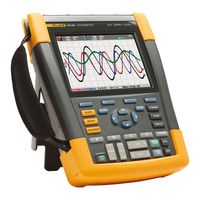 Fluke ScopeMeter 199C Manuals | ManualsLib