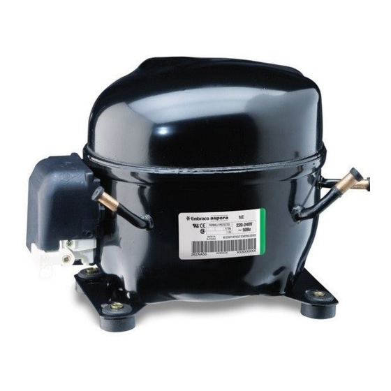 EMBRACO COMPRESSOR APPLICATIONS MANUAL Pdf Download | ManualsLib