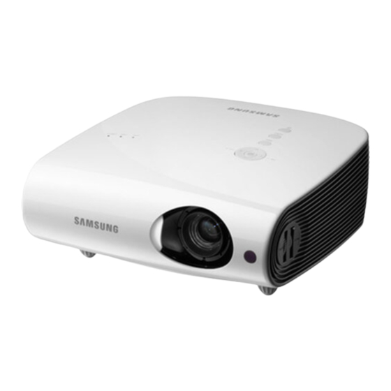 SAMSUNG SP-L220 OWNER'S INSTRUCTIONS MANUAL Pdf Download | ManualsLib