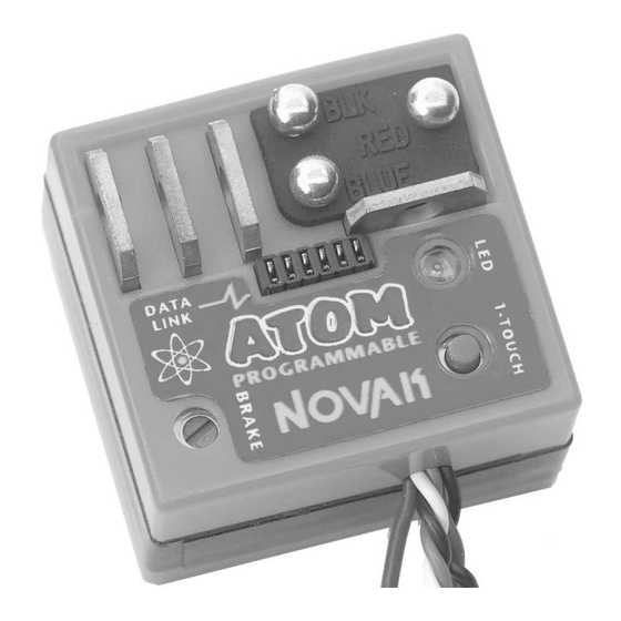 NOVAK ATOM AND CYCLONE ESC MANUAL Pdf Download | ManualsLib