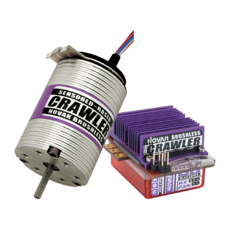 NOVAK GOAT CRAWLER BRUSHLESS SYSTEM SETUP MANUAL Pdf Download | ManualsLib