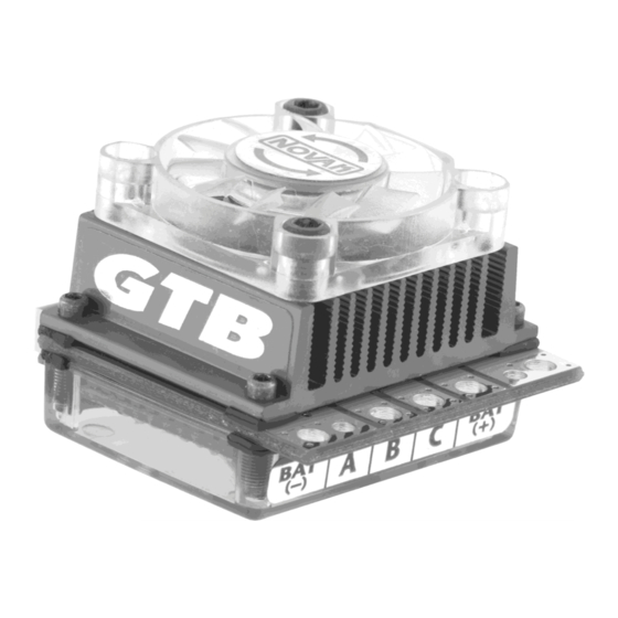 NOVAK GTB BRUSHLESS RACING ESC - 4-2007 SETUP MANUAL Pdf Download ...
