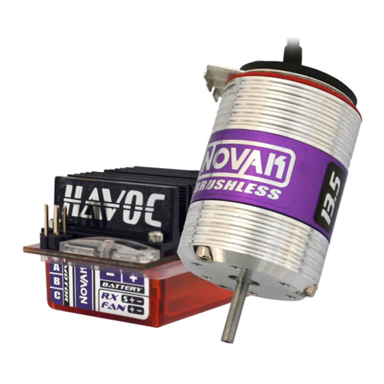 NOVAK HAVOC SPORT ESC - BASIC SETUP MANUAL Pdf Download | ManualsLib