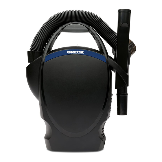 ORECK ULTIMATE HAND HELD USER MANUAL Pdf Download | ManualsLib