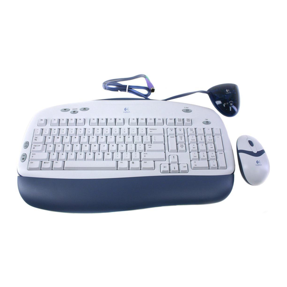 LOGITECH 967407-0403 - CORDLESS DESKTOP EXPRESS WIRELESS KEYBOARD ...