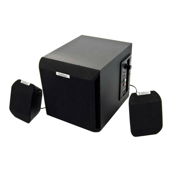 EDIFIER X100 USER MANUAL Pdf Download | ManualsLib