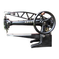 Adler Sewing Machine User Manuals Download | ManualsLib